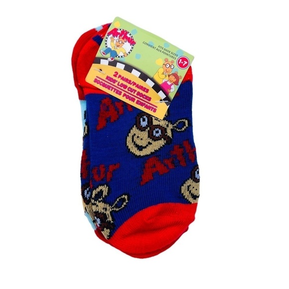 Pbs Kids | Accessories | Pbs Kids Arthur Toddler Socks 2 Pack | Poshmark